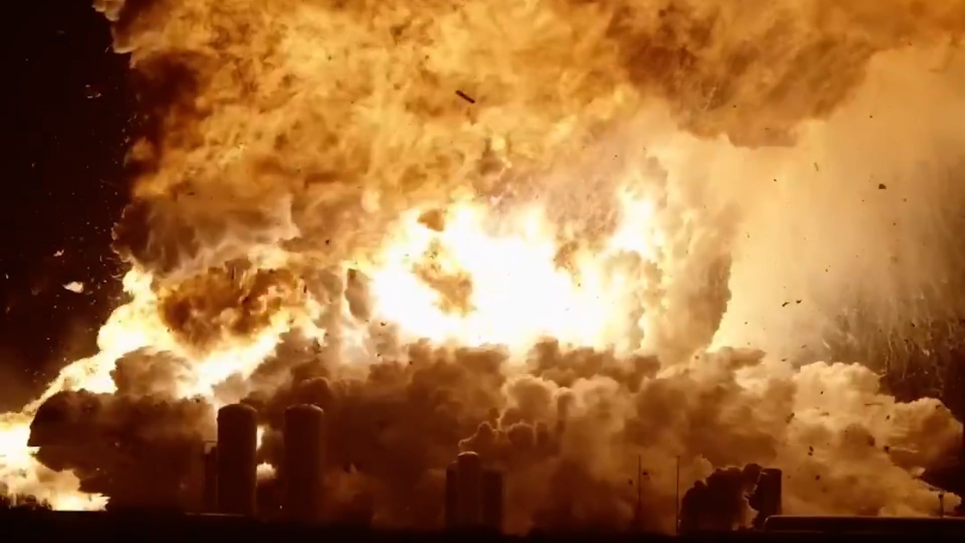 La impactante explosión de un cohete Starship de Space X