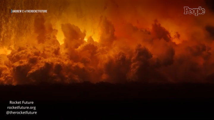 SpaceX Rocket Explodes into Massive Fireball After Experiencing 'Major ...