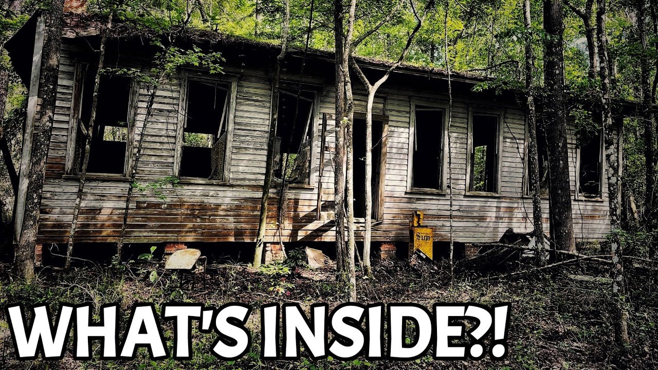Exploring Historic Abandoned Building & Creek Leads To 100+ Year Old ...