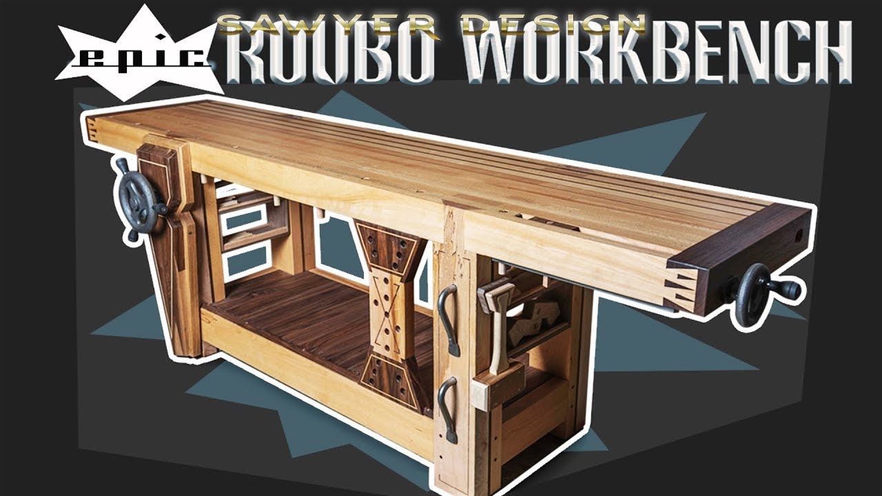 EPIC Roubo Woodworking Workbench Build | Part 3/3 | Finish, Details ...