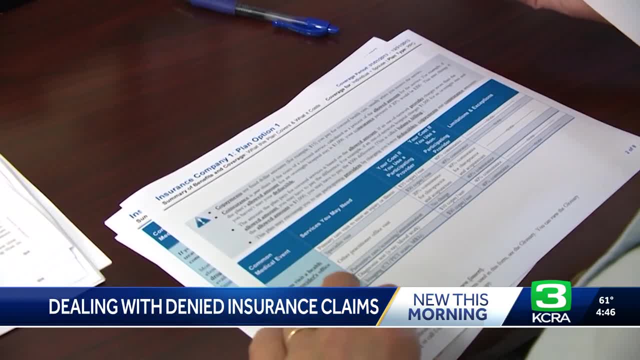 Here are tips for dealing with denied health insurance claims