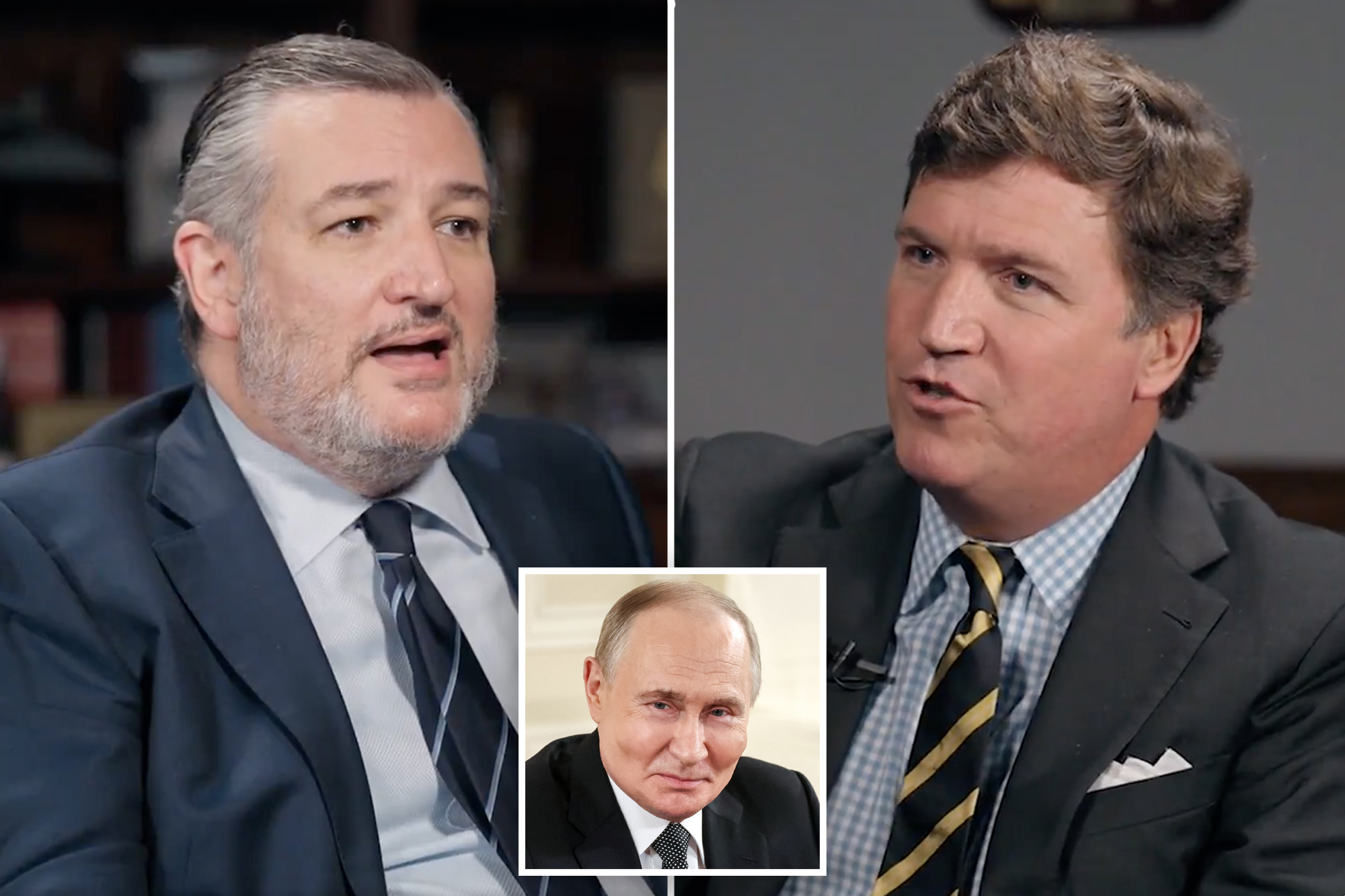 Ted Cruz baffled by Tucker Carlson’s ‘weird’ Russia obsession as right ...