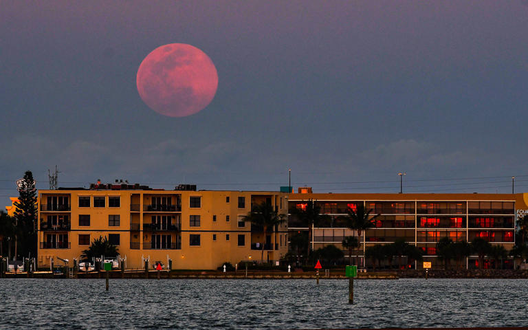 Is there a full moon tonight? Why April has a 'pink moon'