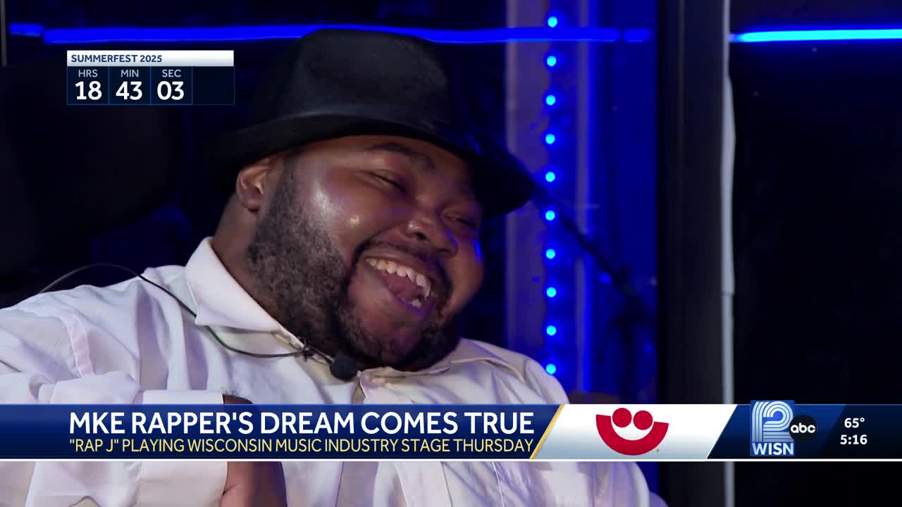 Milwaukee rapper with cerebral palsy to perform at Summerfest