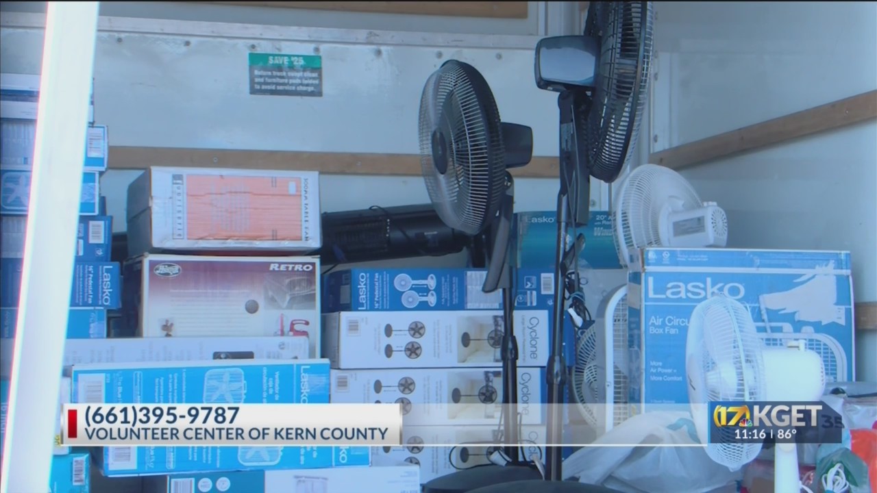 Dozens of fans collected for seniors during Keep Kern County Cool fan drive