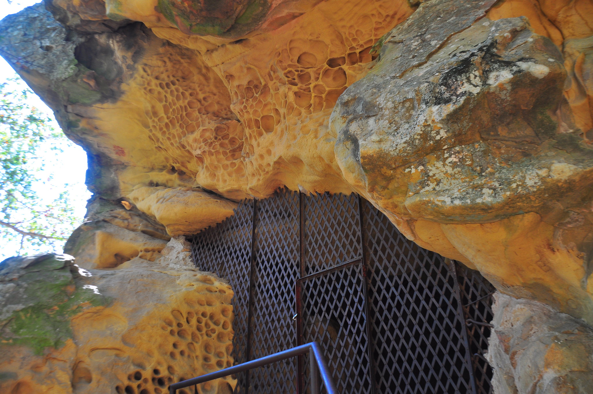 This Iron-Gated Cave Preserves Ancient Chumash Pictographs & Sacred History