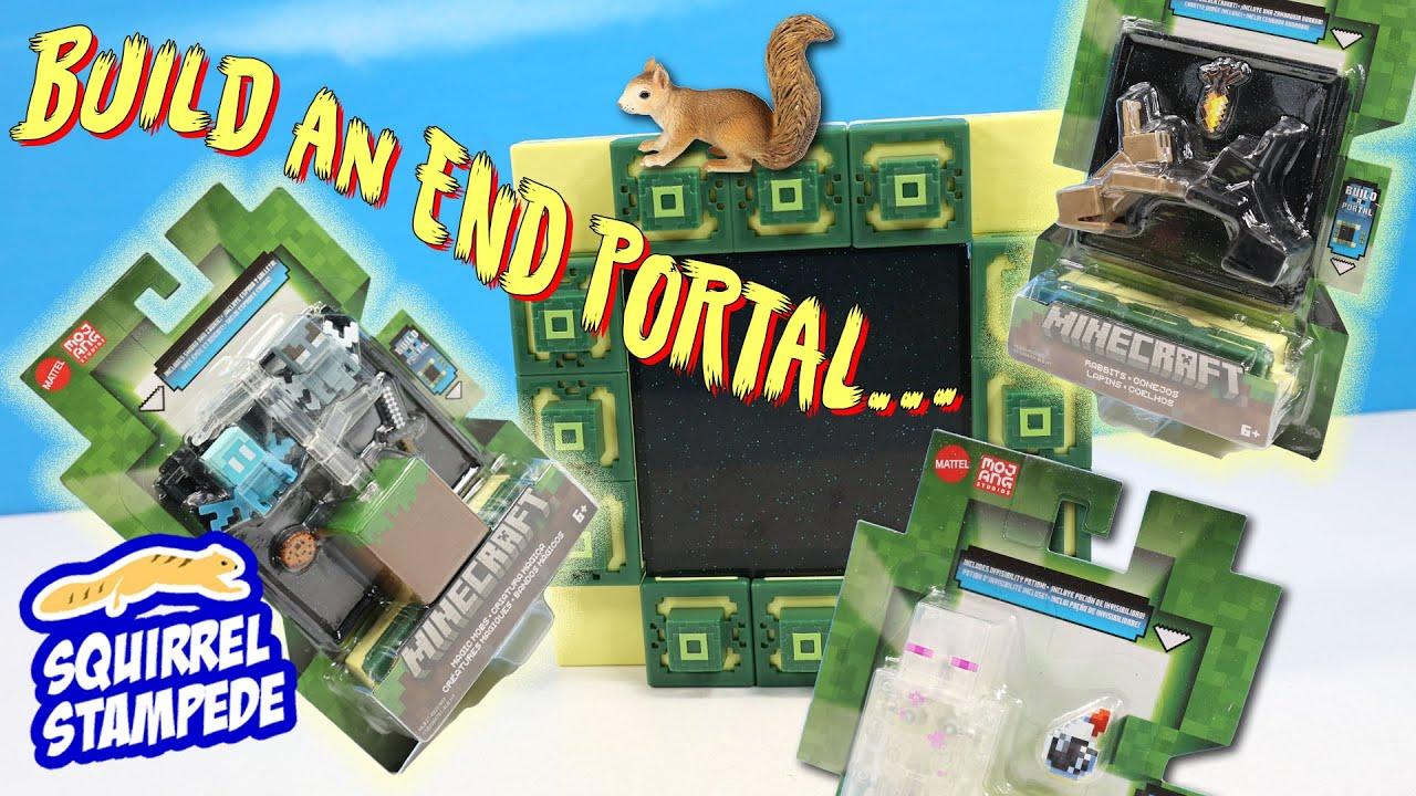 Minecraft Build-a-portal Rabbits Allay & Vexes And Teleporting Enderman ...