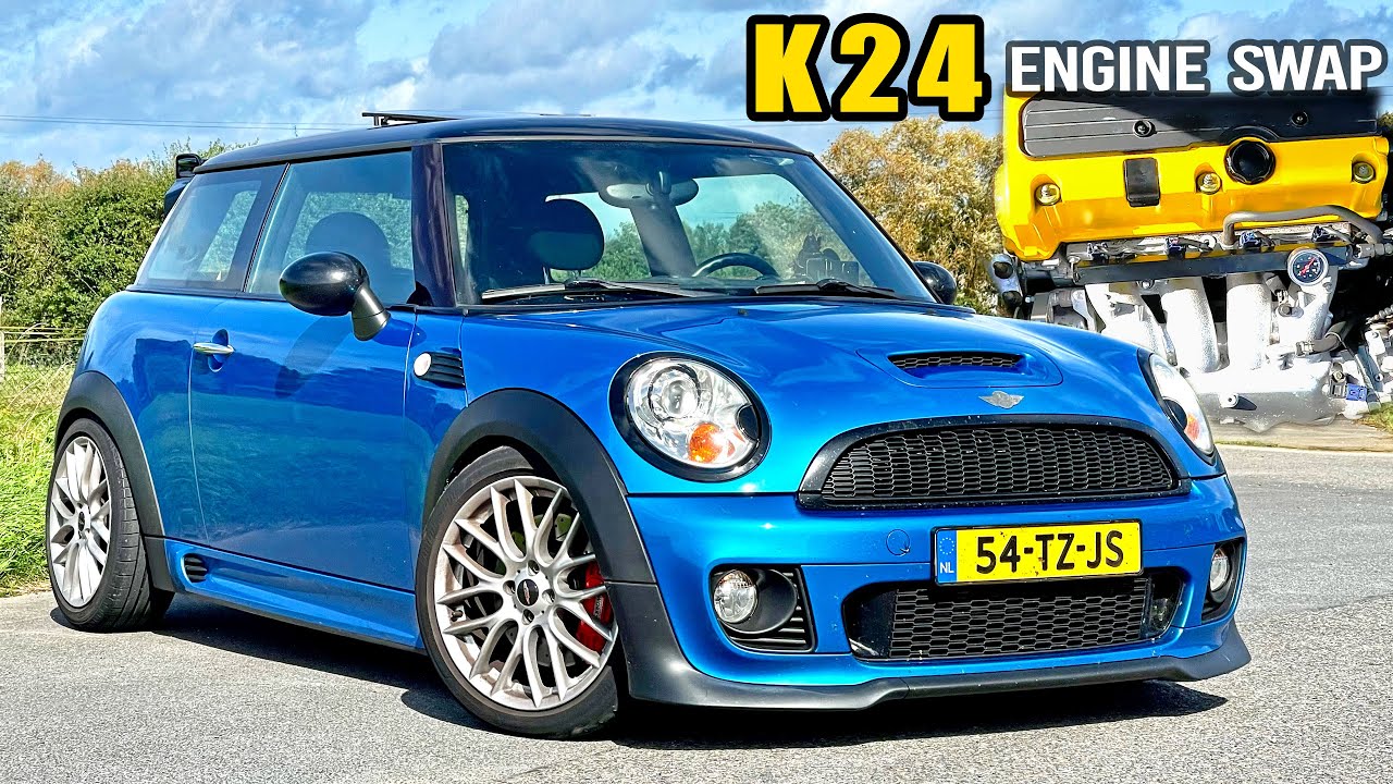 MINI R56 + Honda K24 Swap Is INSANE on Autobahn! | Brutal Speed & Sound