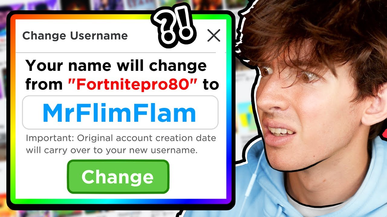 You can change your Roblox name to anything now?