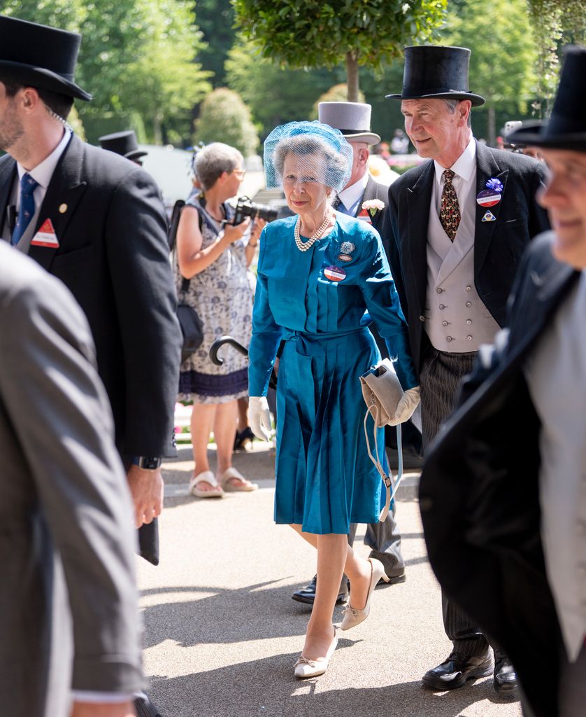 Princess Anne's waist-cinching Royal Ascot look is her spin on summer ...