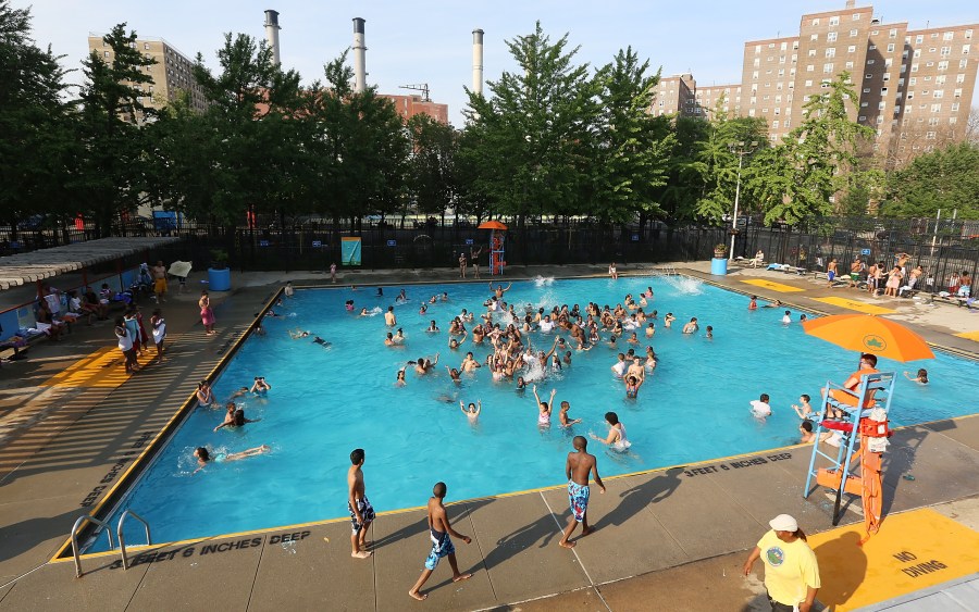 Outdoor public swimming pools officially open in NYC