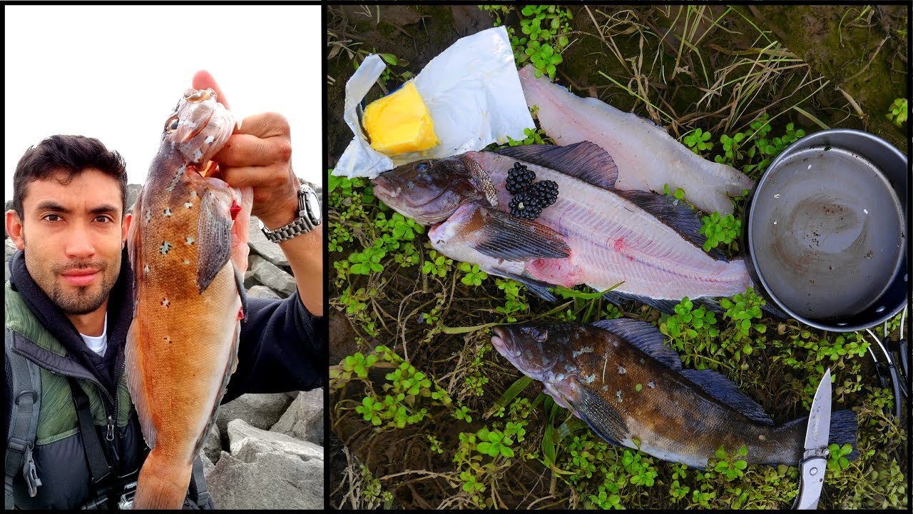 Catch & Cook on the Last Day! Blackberry Butter Fish | 1,600 Mile Solo ...