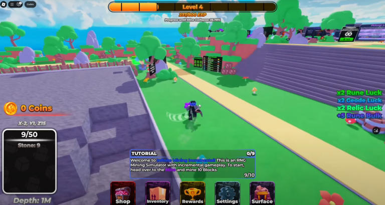 Infinite mining incremental codes