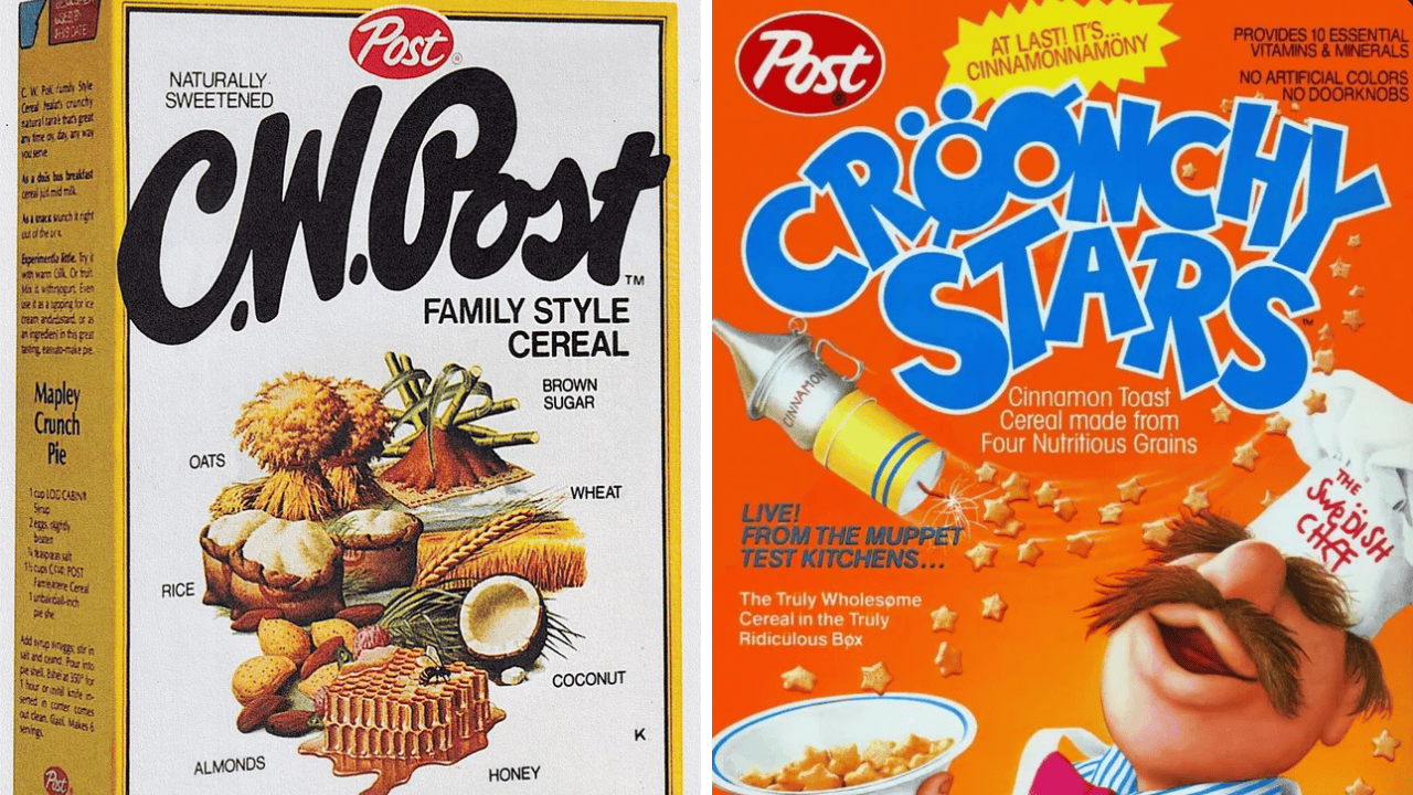 16 Post Breakfast Cereals We Used to Love As Kids