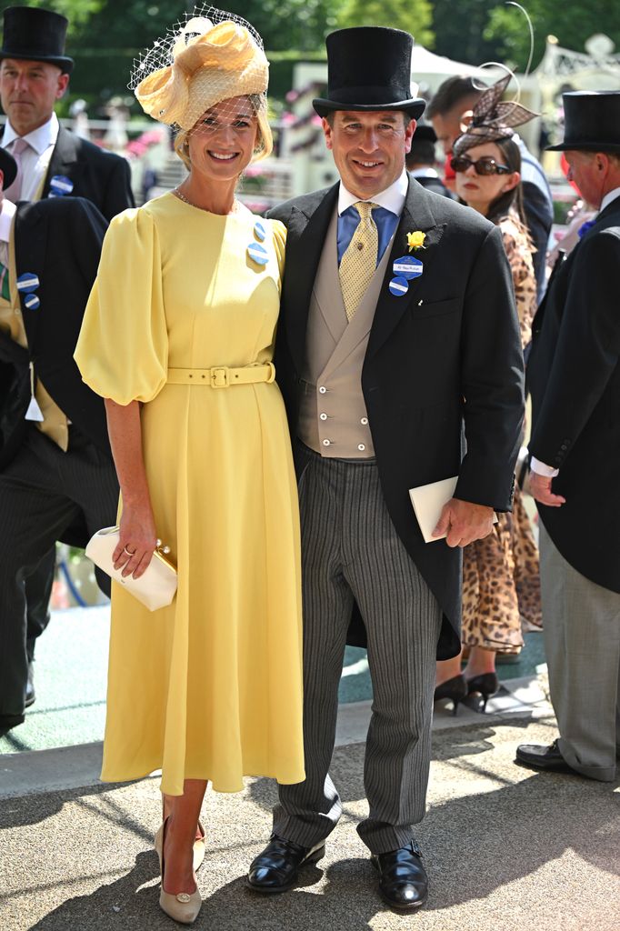 Harriet Sperling makes official Balmoral debut with Peter Phillips