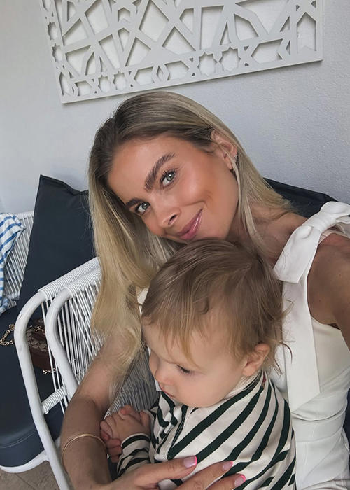 They grow up so fast! Jess Redden shares son Bobby's first try at rugby