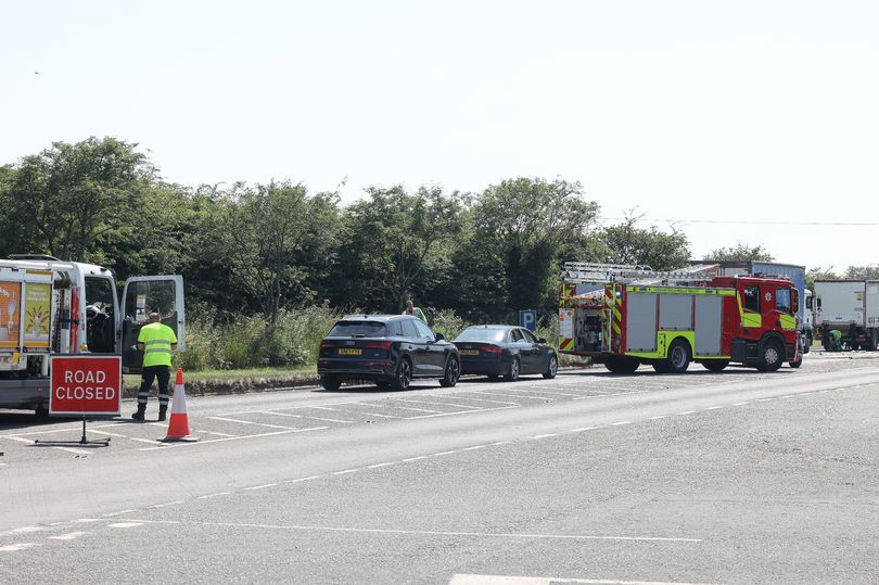 Sulphuric acid leak shuts A34 for four hours and counting