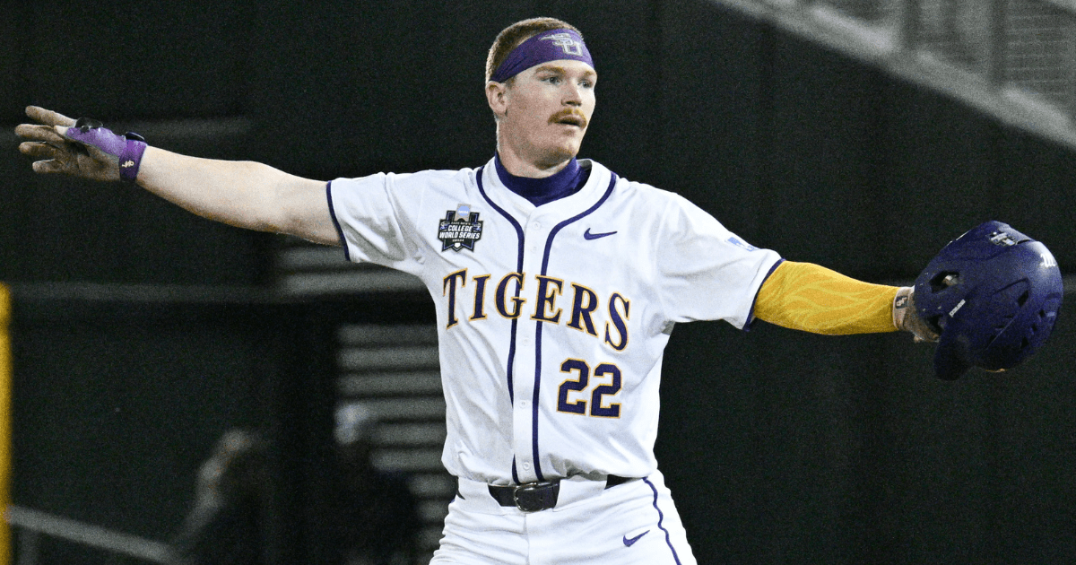 LSU’s Jared Jones on his walk-off hit: ‘I just blacked out in the moment’