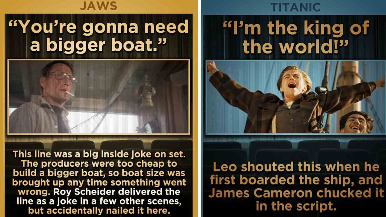 9 Movies With Famous Quotes That Almost Never Happened