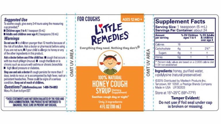 Children’s cough syrup recalled over bacteria that can cause foodborne ...