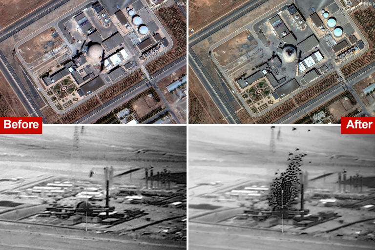 Iran’s Arak heavy water reactor revealed in photos after Israel’s ...