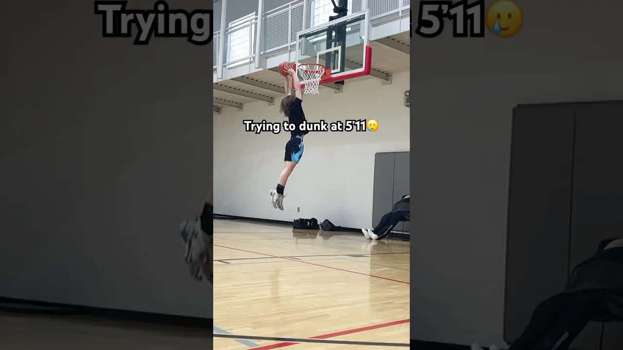 travis reynolds: dunking progression: from 5'11 to monster dunks!