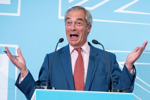 Nigel Farage's Reform UK tops new poll as Labour and Tories dealt huge blow