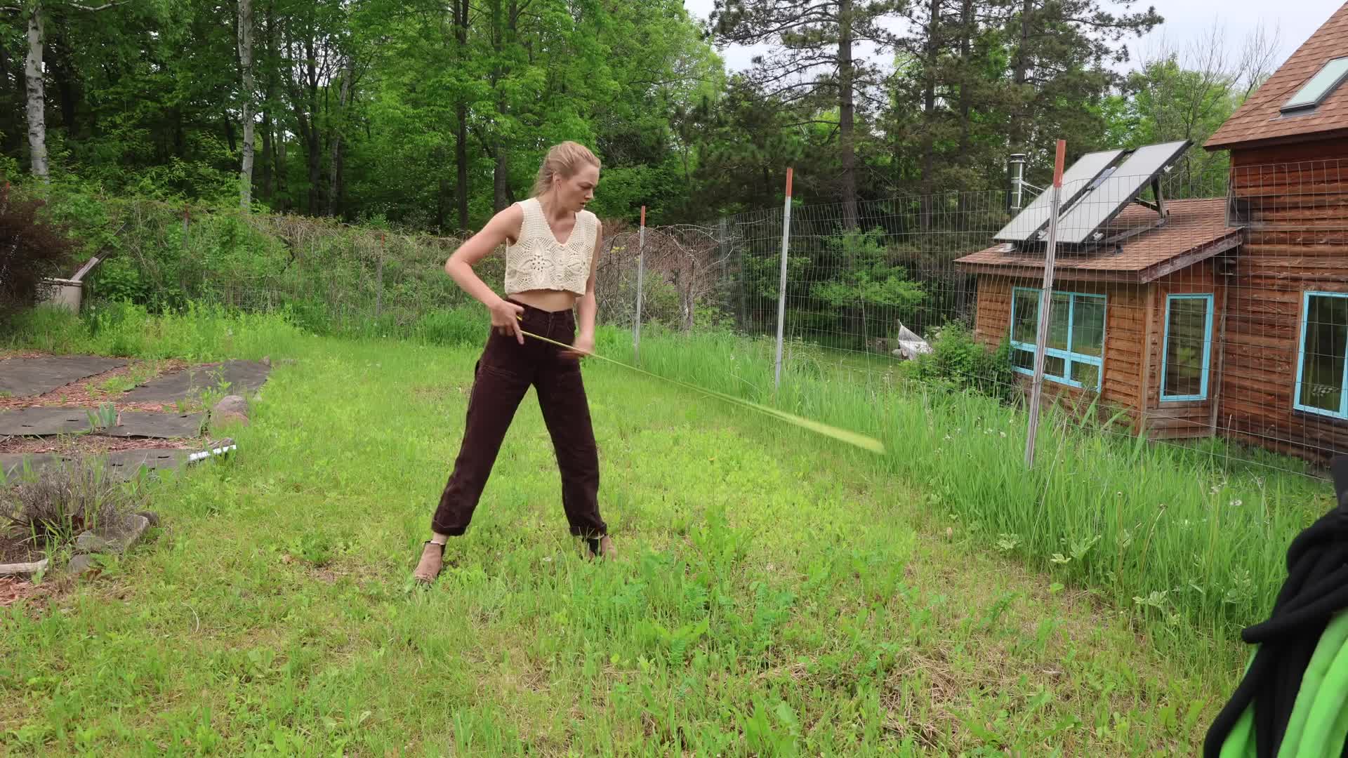 One Girl, One Shovel, and a Big Garden Dream 👩🏼‍🌾🌻