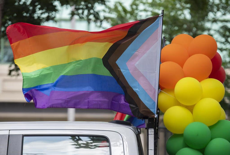 Police in Ontario city say Pride flag stolen from home multiple times