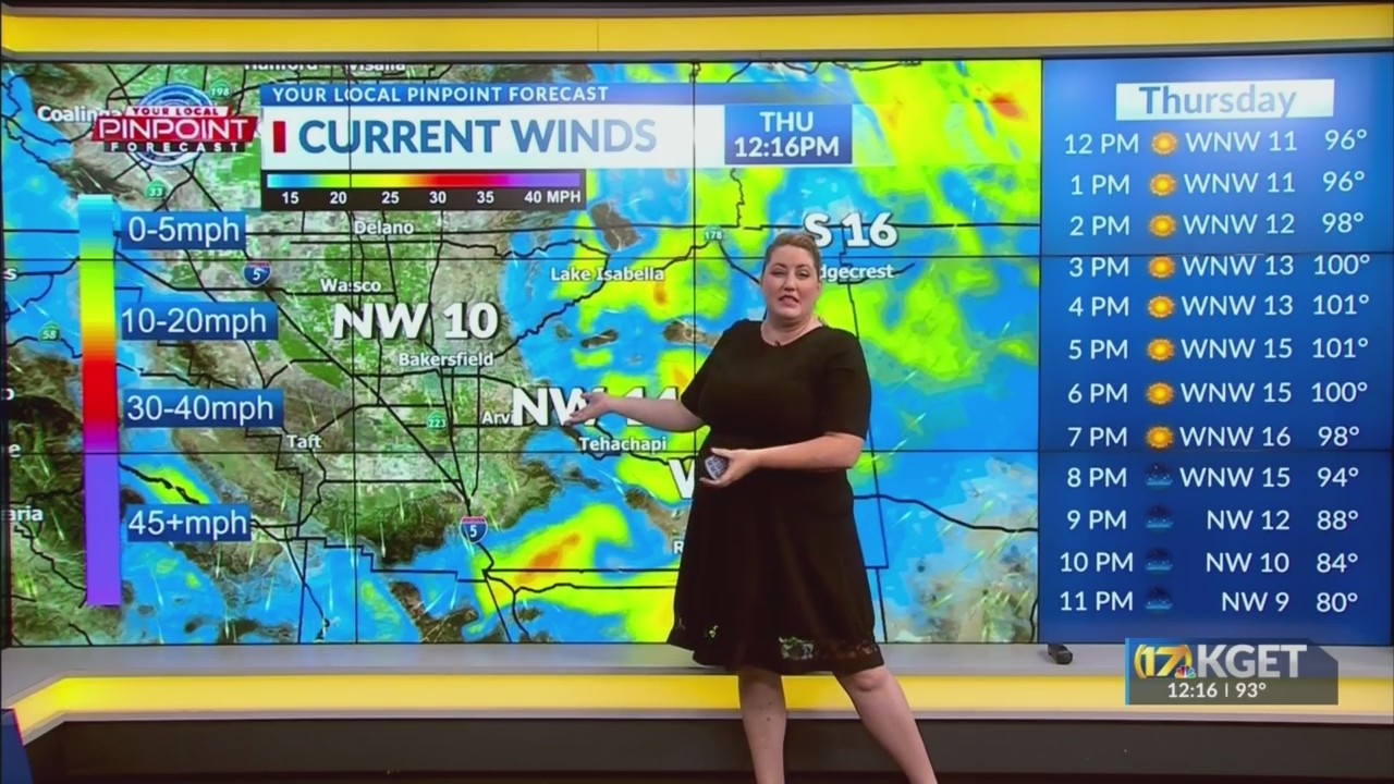 Elaina Rusk's Bakersfield Weather Forecast - June 19, 2025