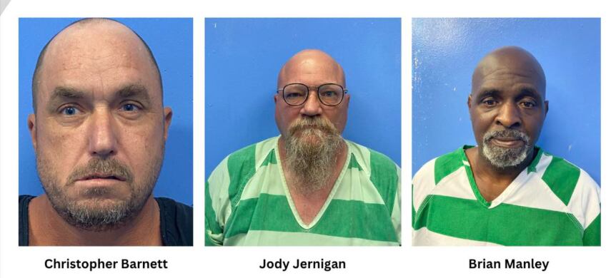 Grimes County authorities arrest 3 men in child sex assault investigation