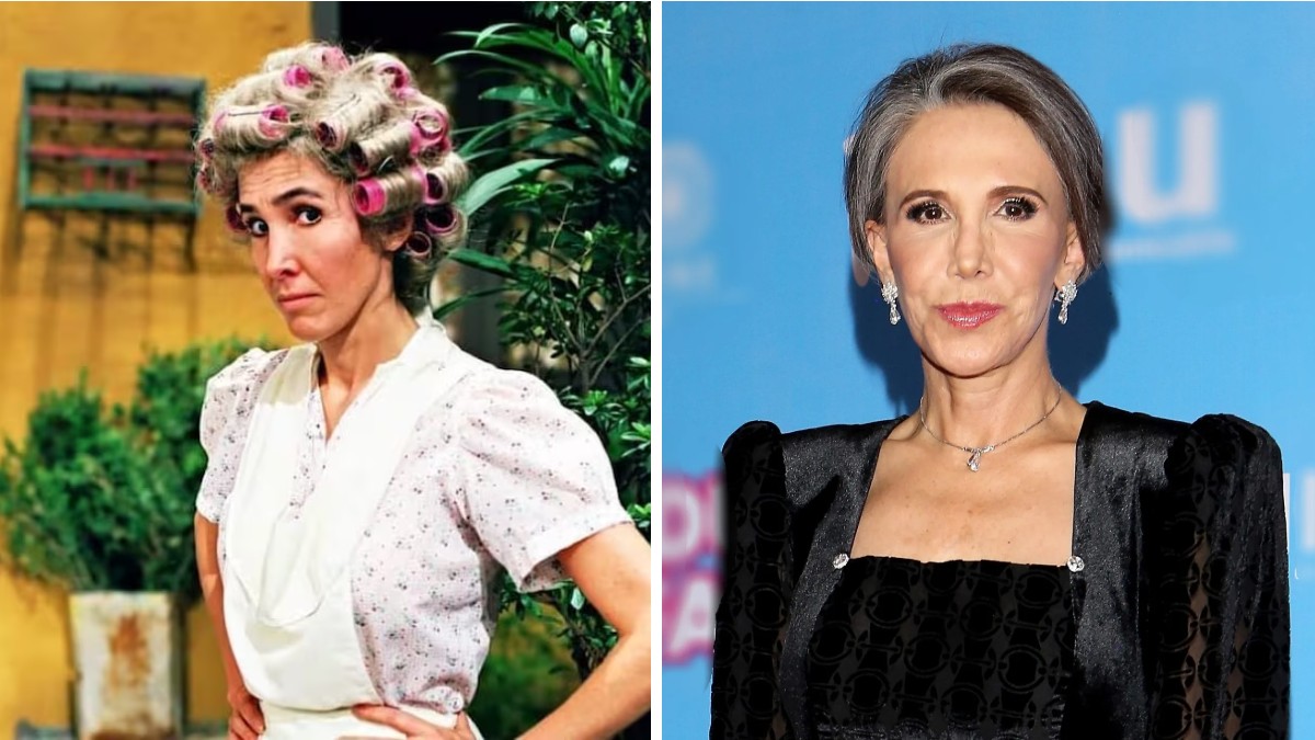 Así de veía de joven Doña Florinda, Florinda Meza, del Chavo del 8