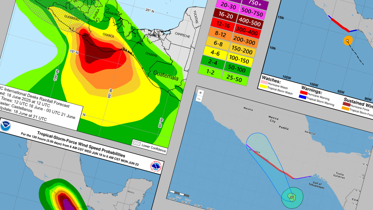 Hurricane Erick tracker: Live maps and real-time tools show the storm’s ...