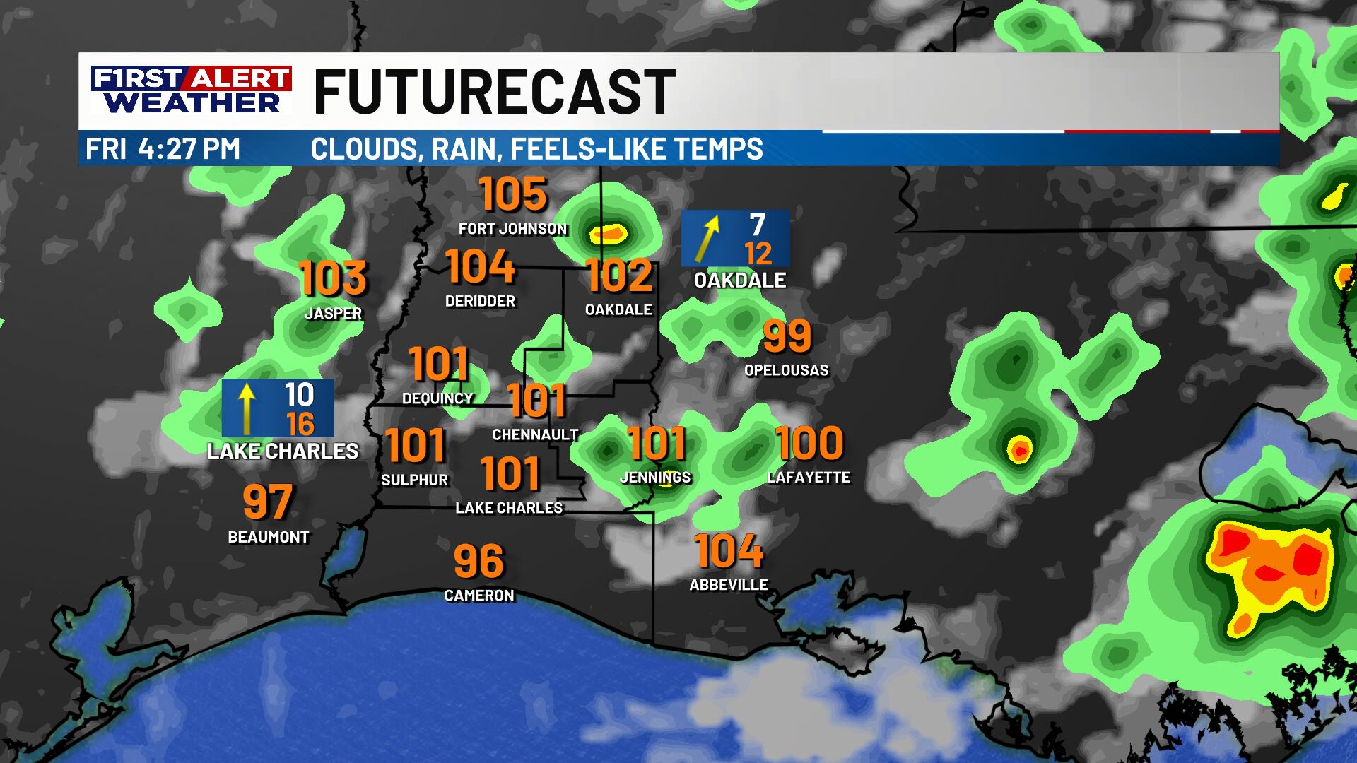 FIRST ALERT FORECAST: Staying hot and humid with lower rain chances ...