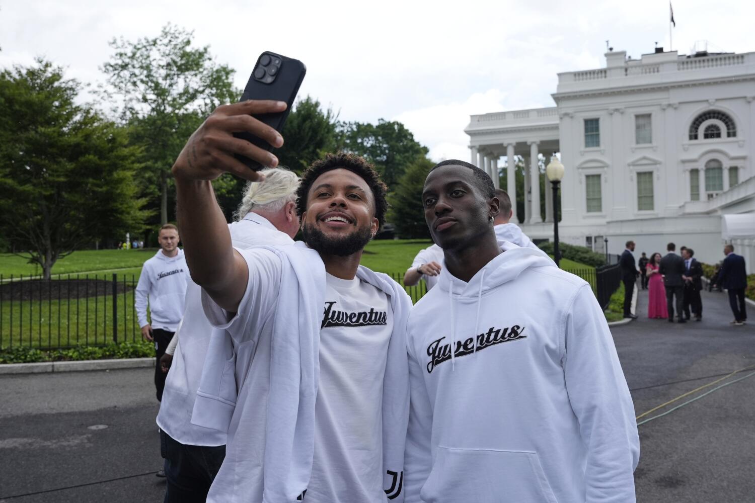 Juventus players have 'symbolic' visit with Trump at White House: 'It ...