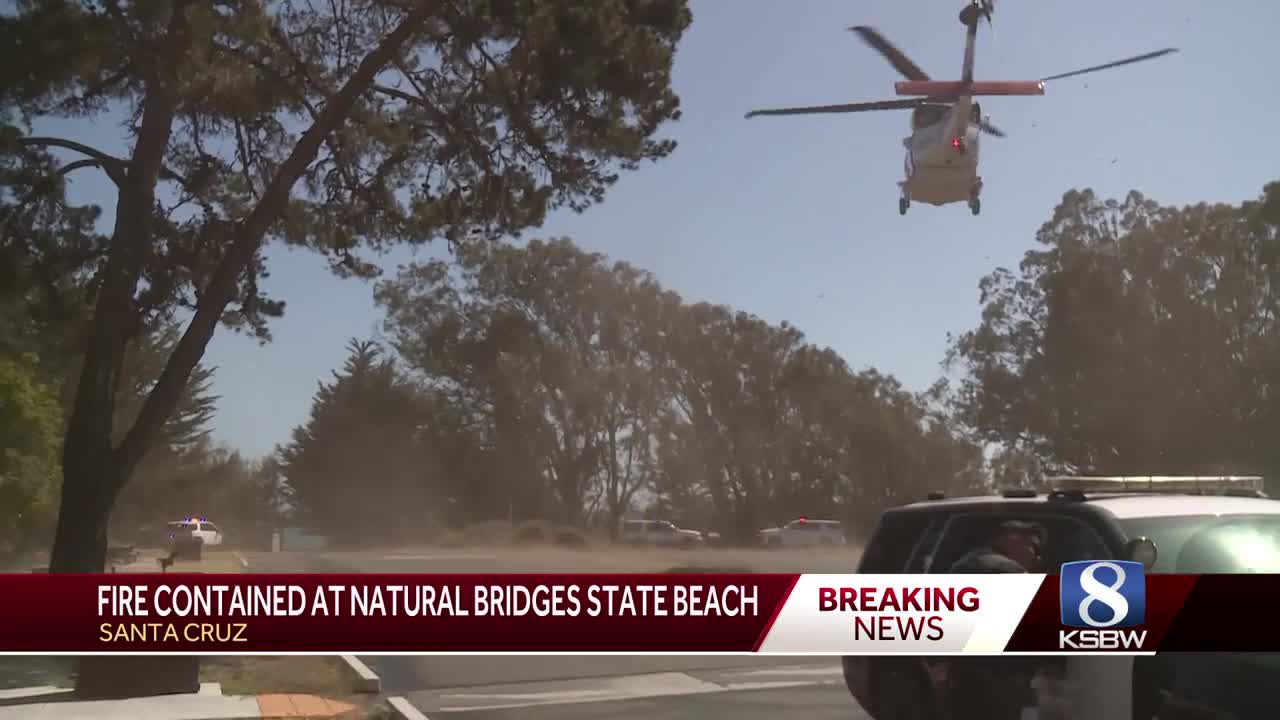 Natural Bridges State Park fire contained; park evacuations to remain ...