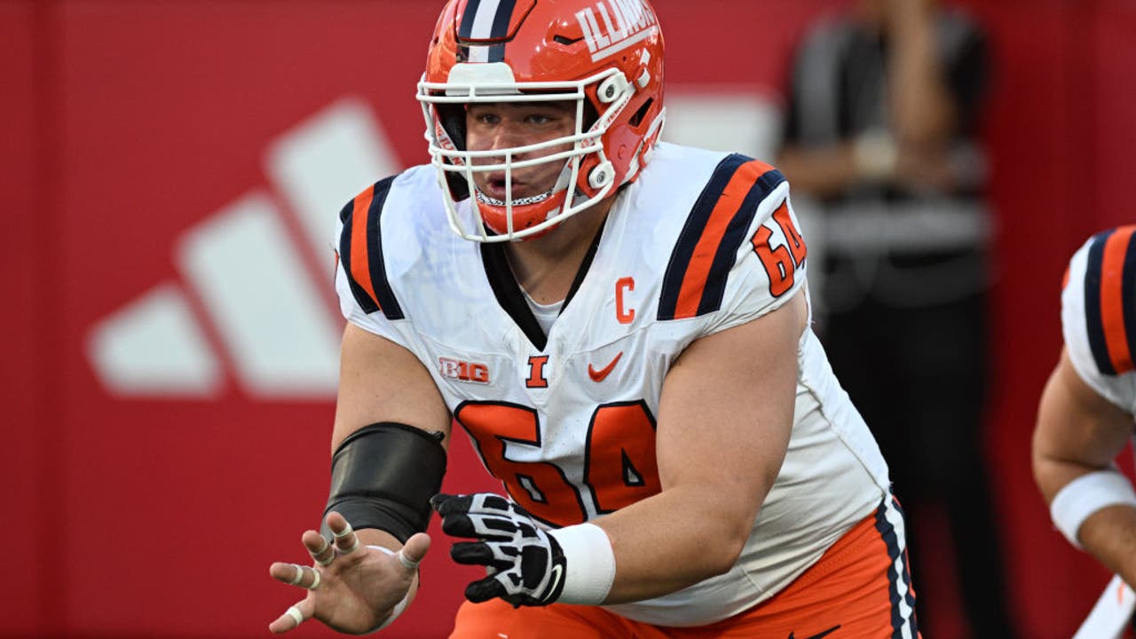 Illini football: How Josh Kreutz, son of Bears great Olin Kreutz, is ...