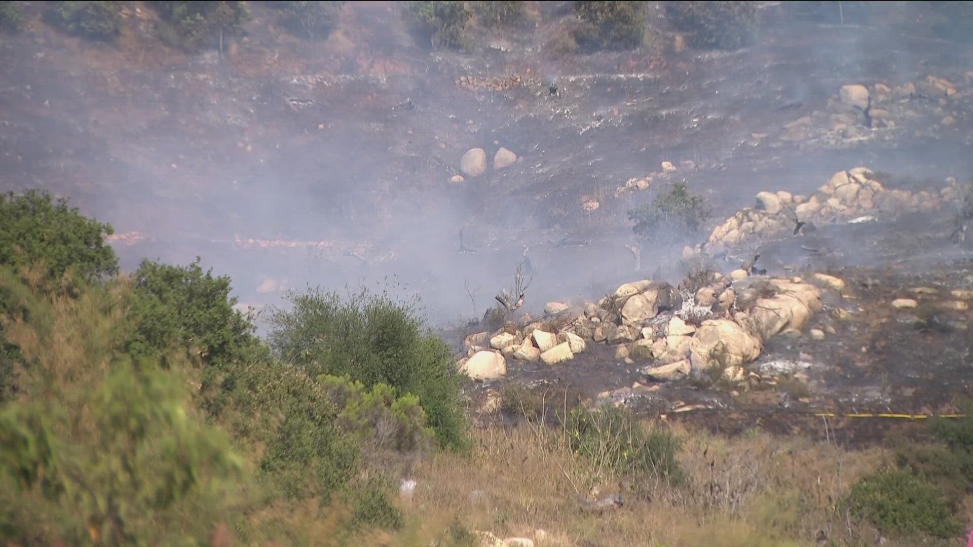 Evacuation orders downgraded in Hawick Fire, crews stop forward rate of ...