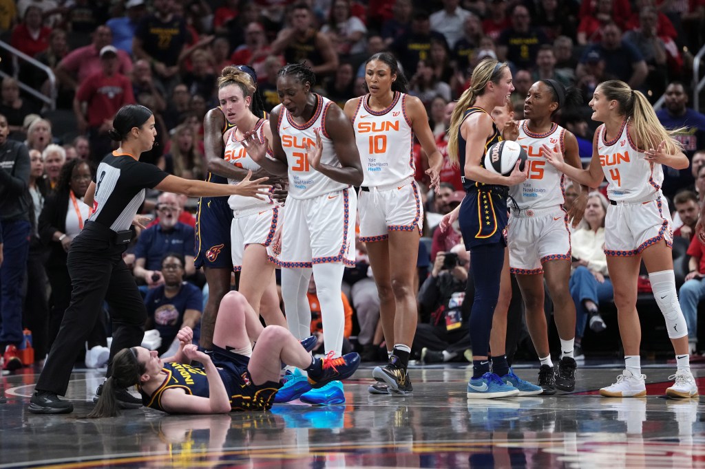 Caitlin Clark’s former coach calls for WNBA rule changes after shoving ...