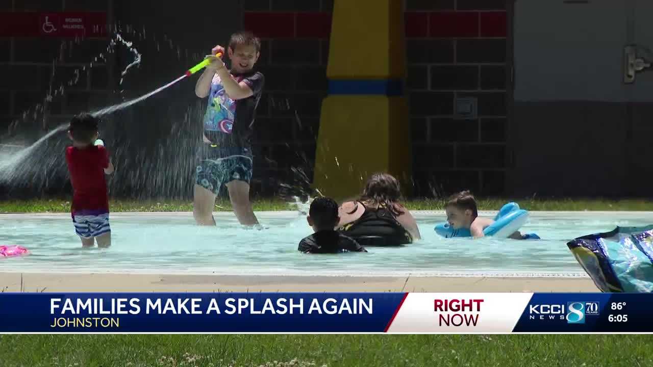 Splash pads turn back on one week later after new guidance from CIWW