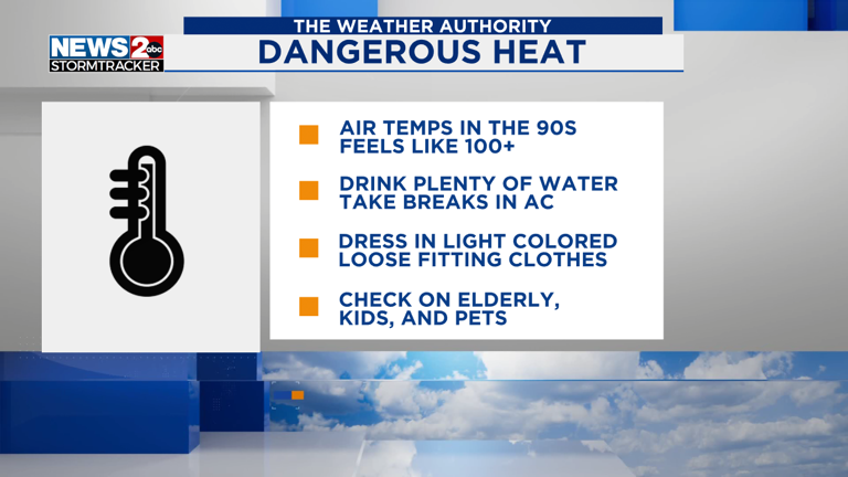 Dangerous heat building in Middle Tennessee