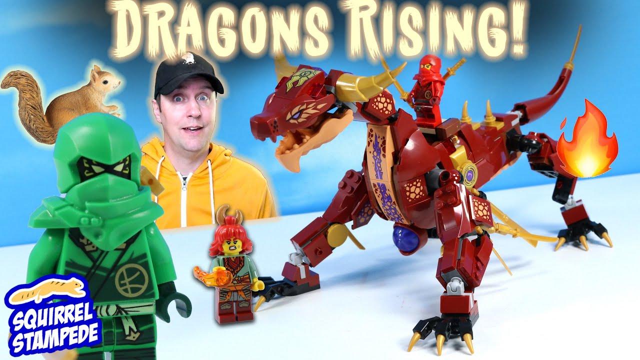 Ninjago Dragons Rising Heatwave Transforming Lava Dragon Is Bowling ...