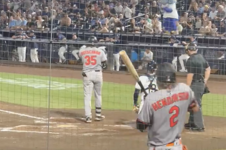 Rays pitcher hit in face by 105mph foul ball in dugout as players left ...