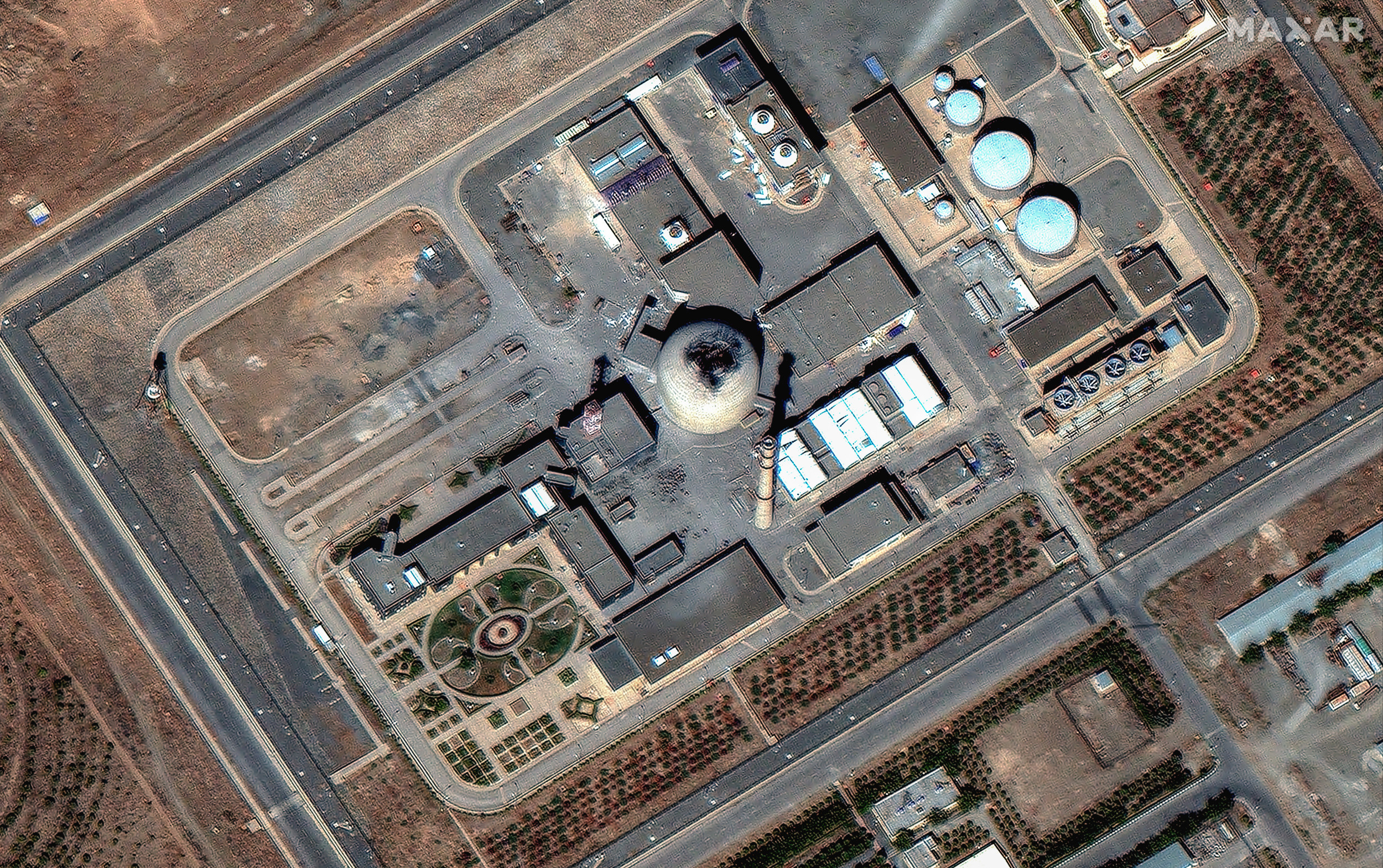Satellite images show damage to Iranian nuclear site after Israeli strikes