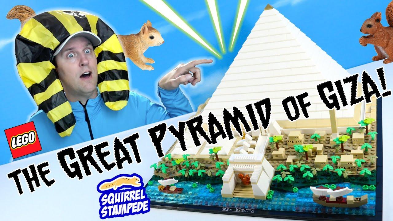 Lego Architecture The Great Pyramid Of Giza Set Speed Build Review