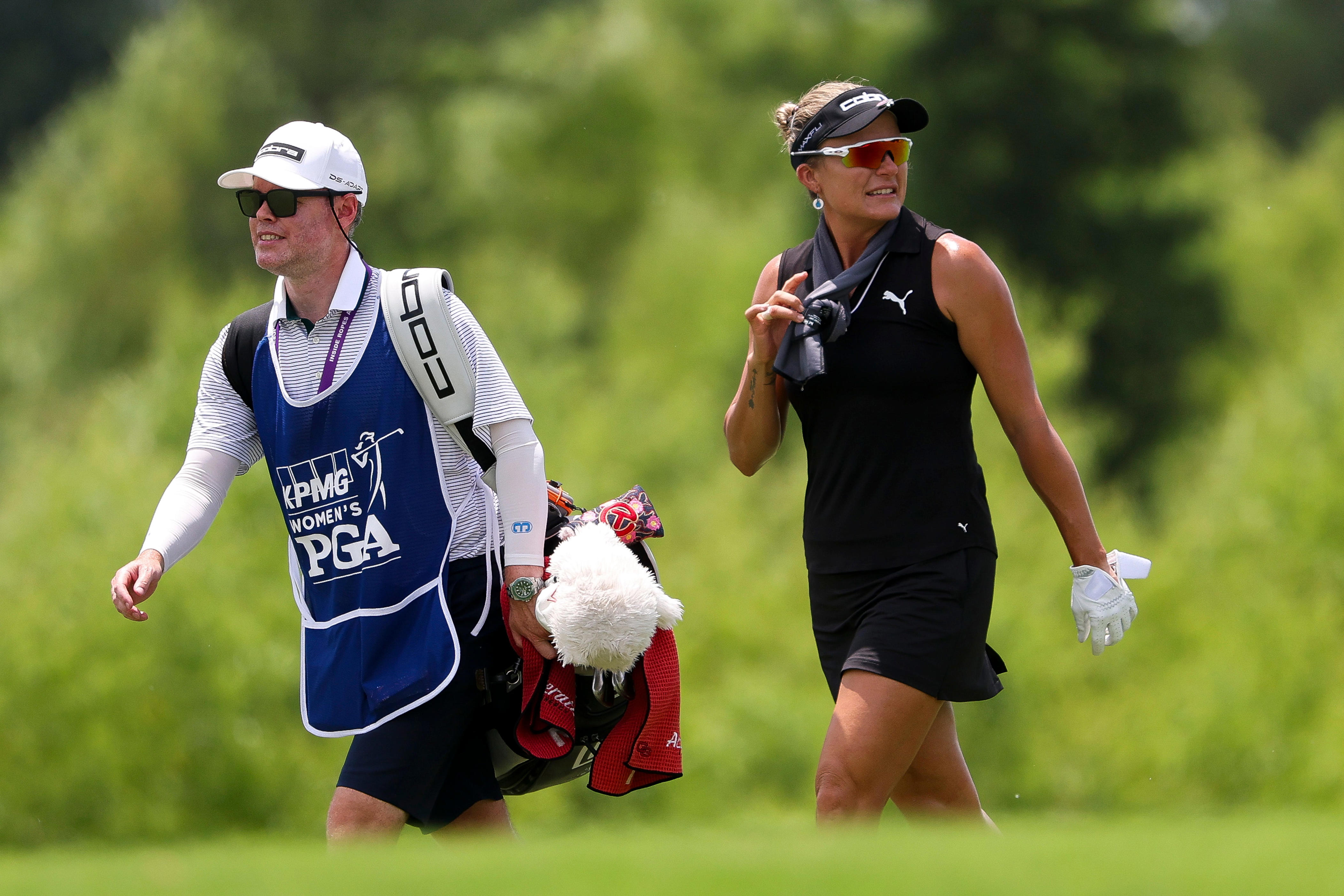 KPMG Women's PGA opening round: Lexi Thompson battles through, Minjee ...