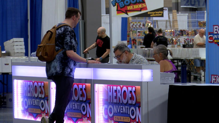 HeroesCon 2025 in Charlotte: Walk around day 1 with us here