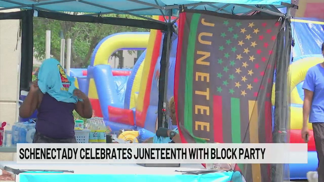Schenectady hosts Juneteenth block party