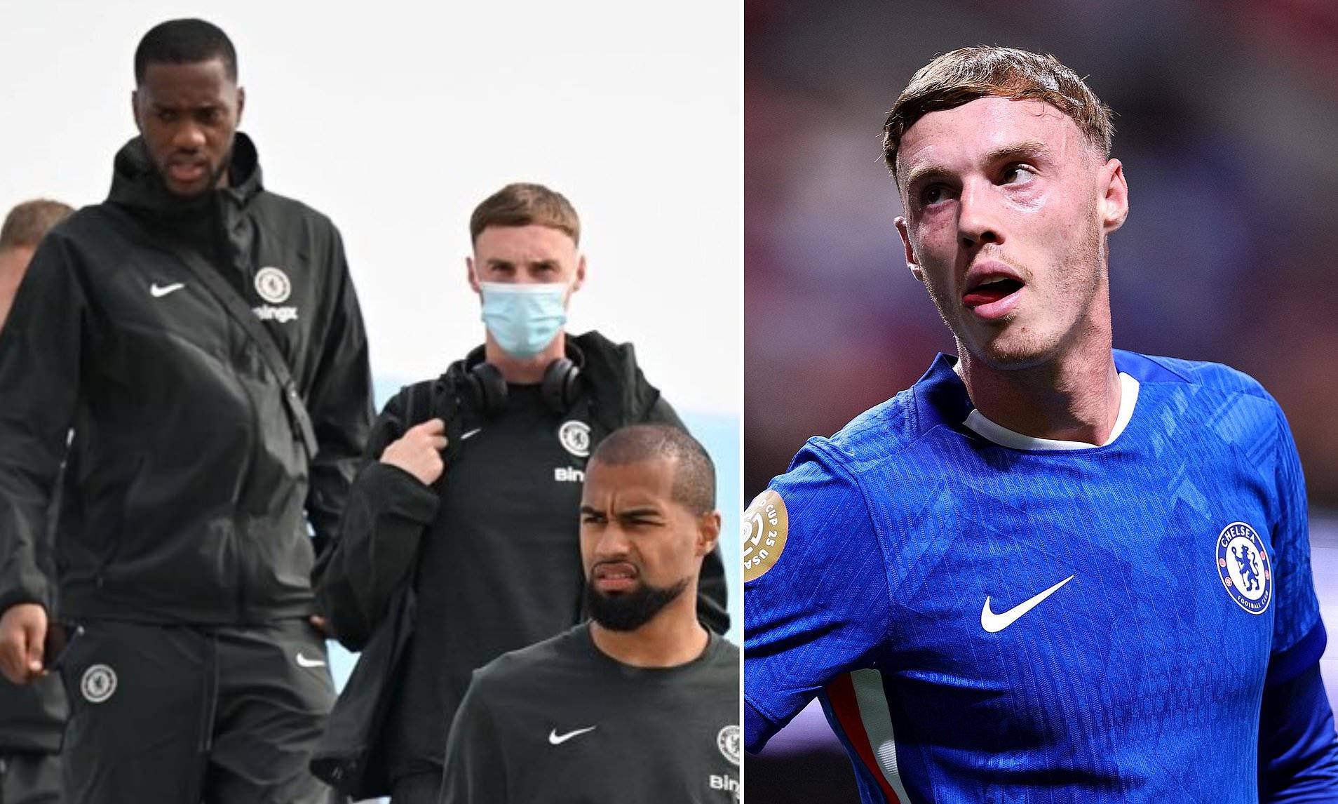 'It's not a joke!' Cole Palmer reveals why he wore a face mask when ...