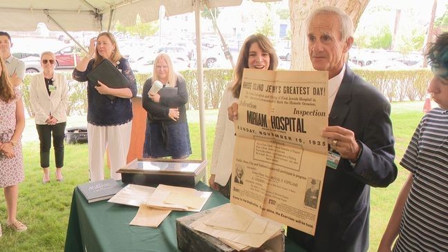 Miriam Hospital opens time capsule from nearly 75 years ago